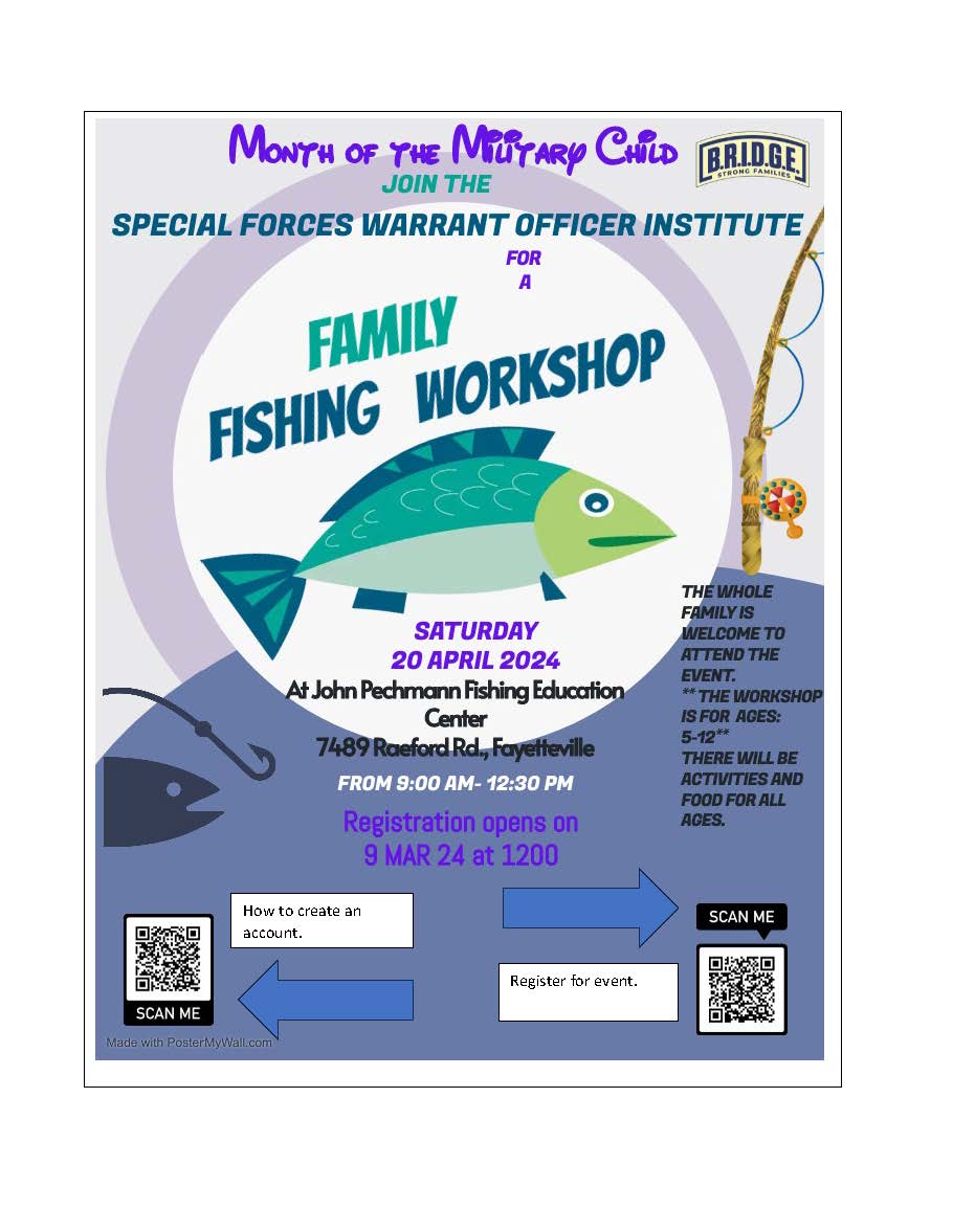 Month of the Military Child Family Fishing Workshop > Family Programs